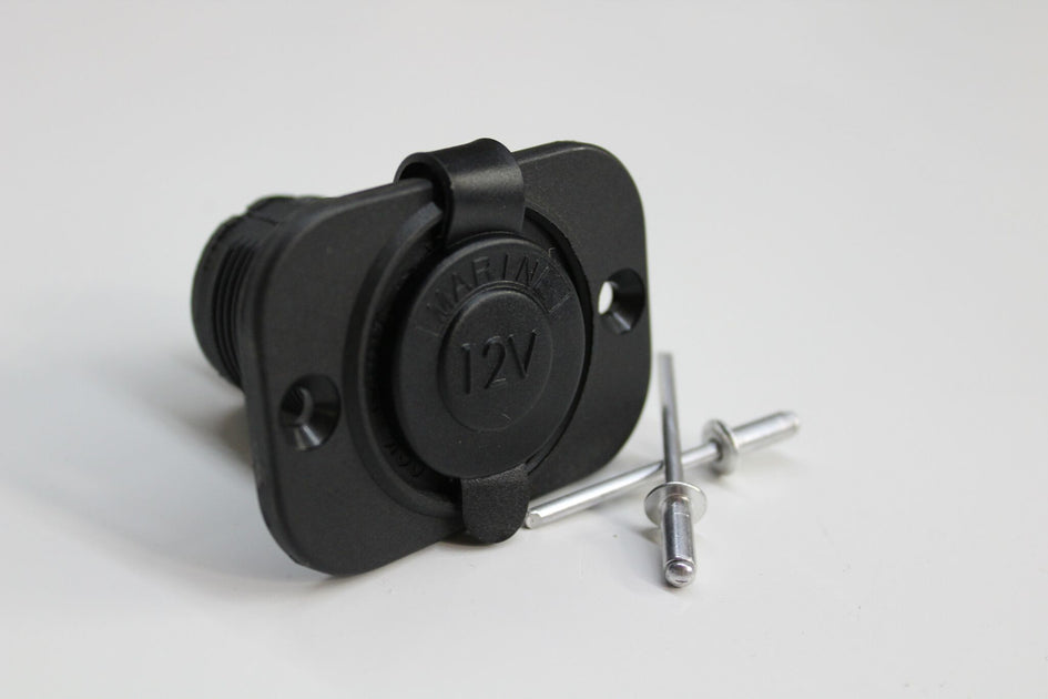 12V WATER RESISTANT Power Socket | Max-Bilt